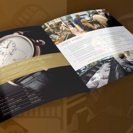 Watch Brochure Designer, Watch Brochure Design Service Company